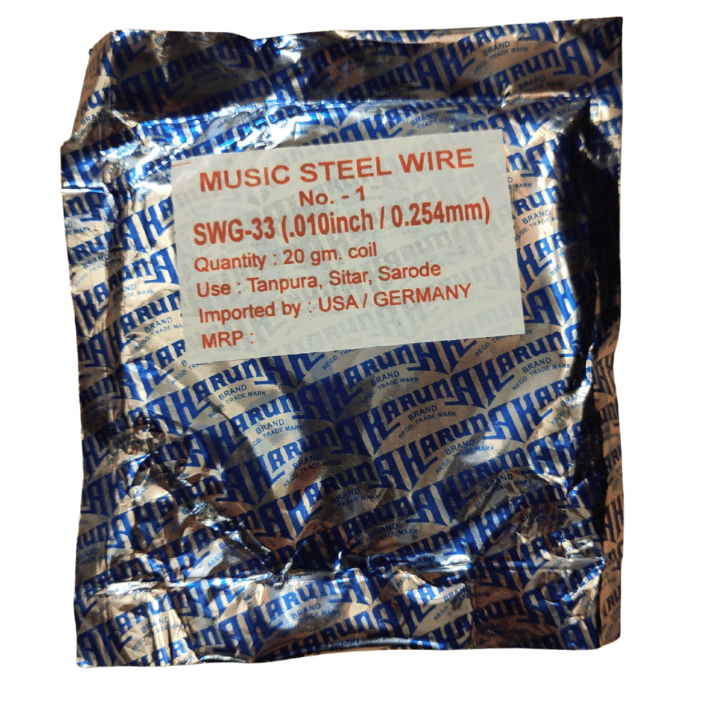 CORDE POUR SITAR ACIER N1 - Pick et Boch